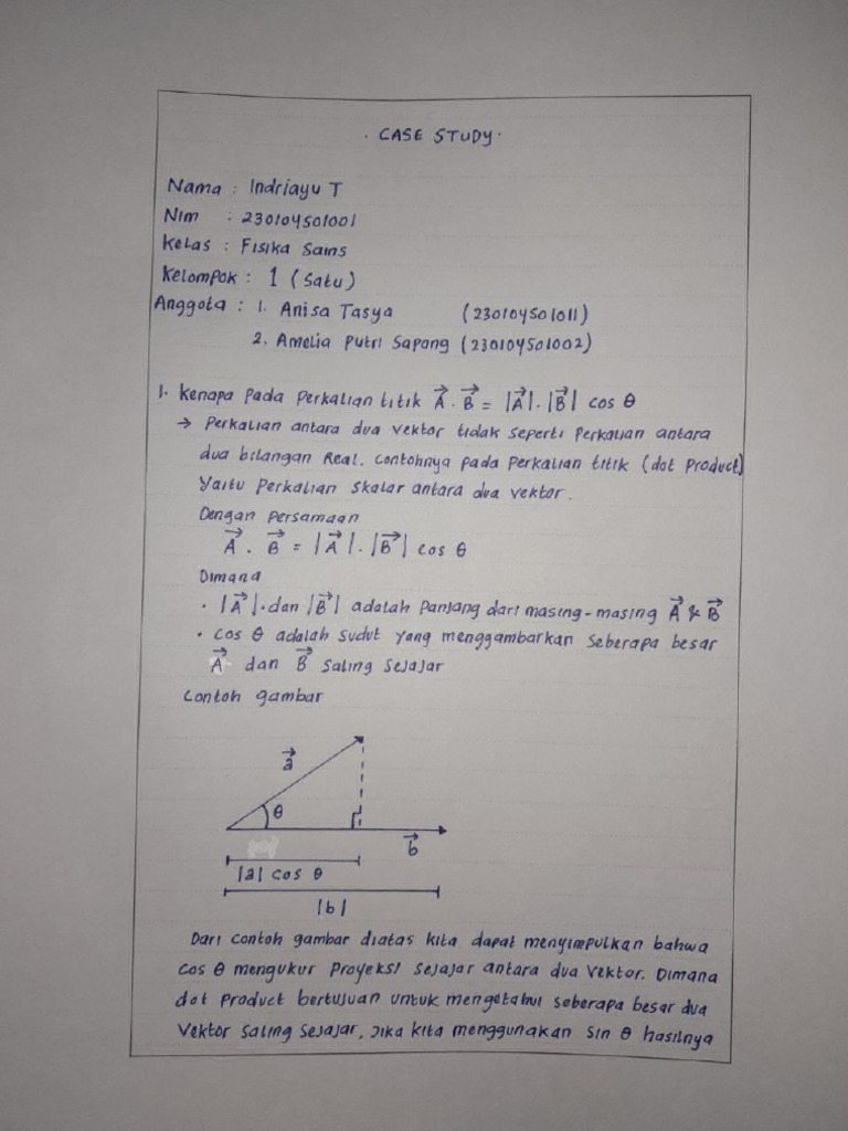 Tugas Case Study 1 Mekanika | PDF