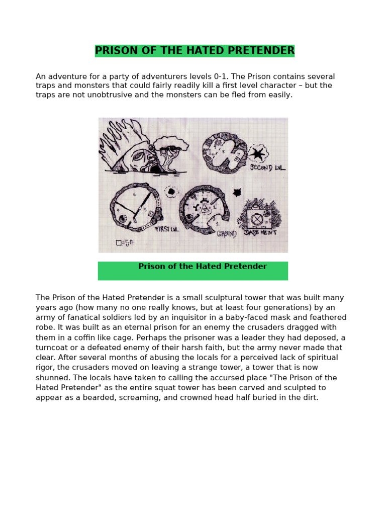 Prison of The Hated Pretendes | PDF | Art