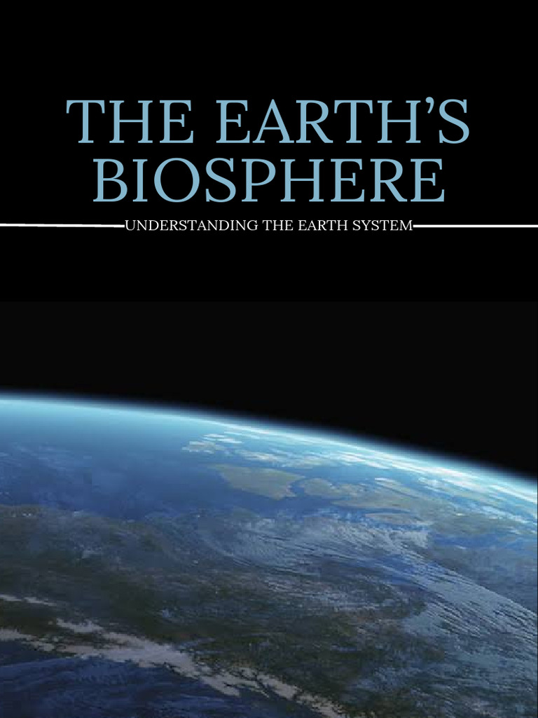 The Earth's Biosphere 2 | PDF