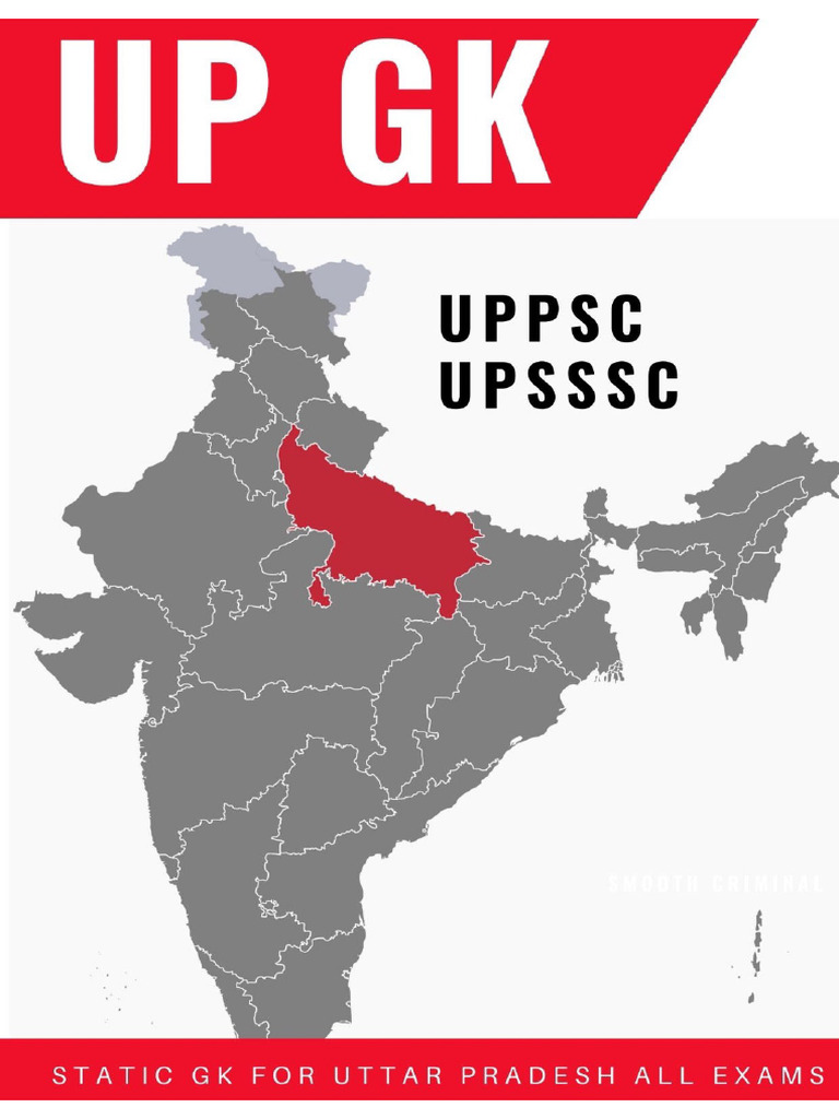 Uttar Pradesh Static GK | PDF