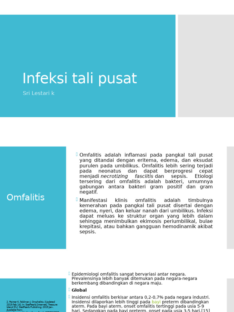 Infeksi Tali Pusat - PPTX Ompalitis | PDF