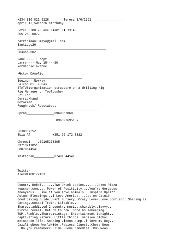 Numbers | PDF | Technology & Engineering