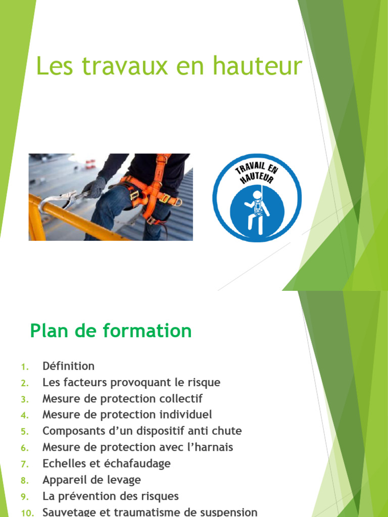 Les Travaux en Hauteur | PDF