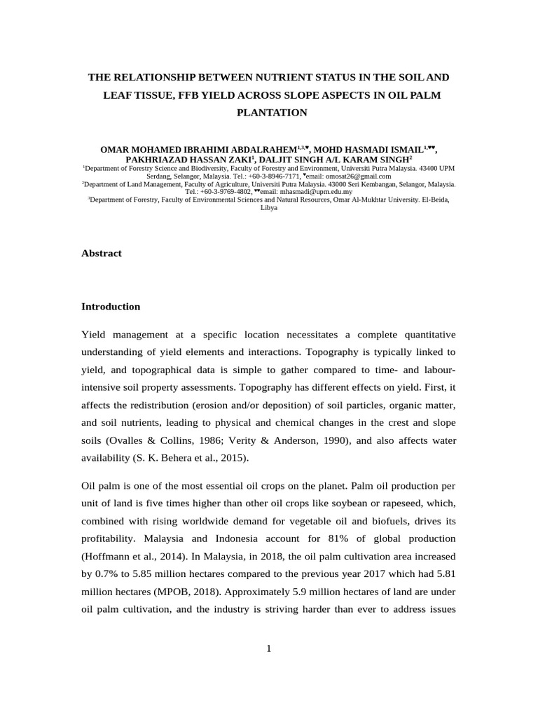 Second Paper 1 (AutoRecovered) | PDF | Fertilizer | Science & Mathematics