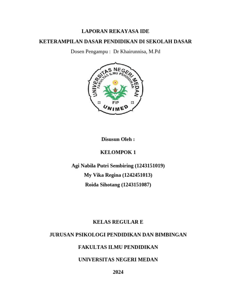 Laporan Rekayasa Id1 | PDF