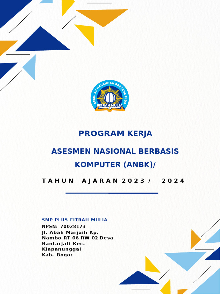 Proker Anbk 2024 | PDF