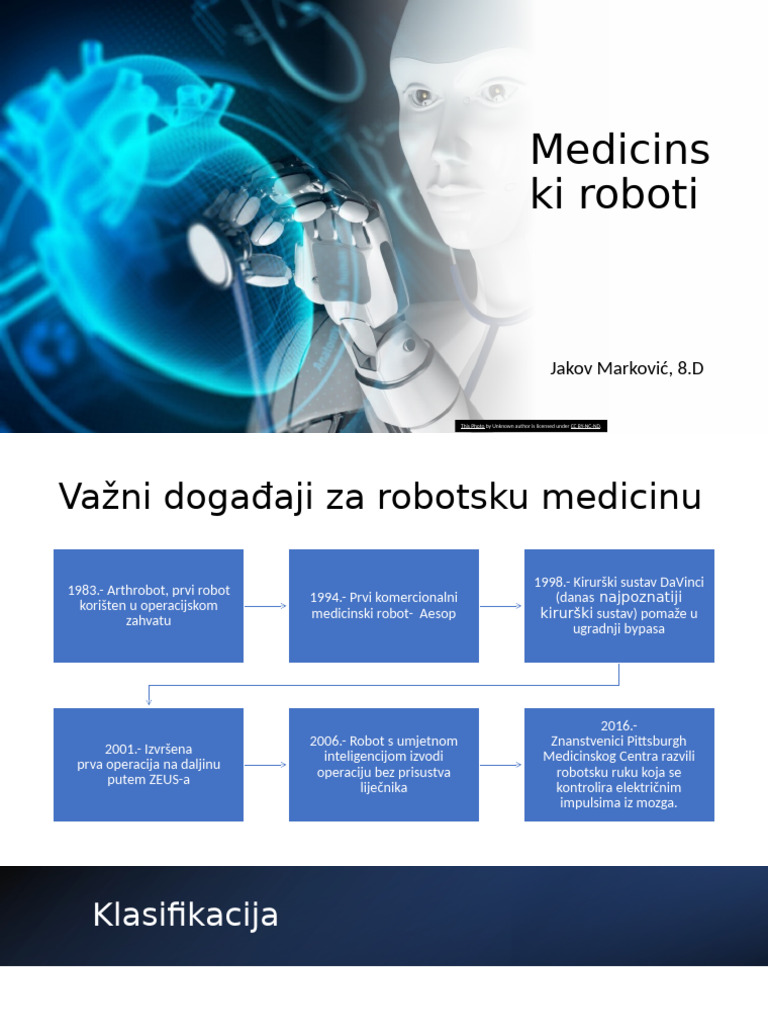 Medicinski Roboti | PDF