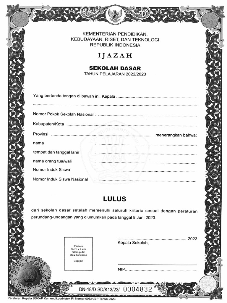 FC Ijazah Kosong | PDF