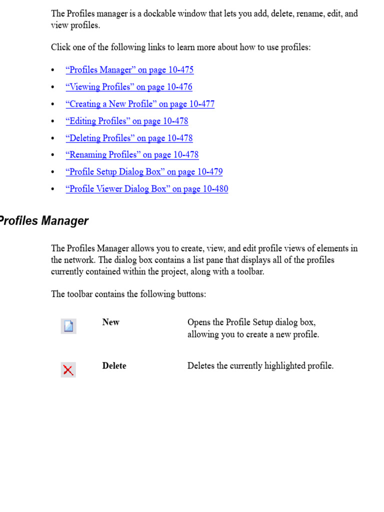 Profiles Manager: Presenting Your Results | PDF