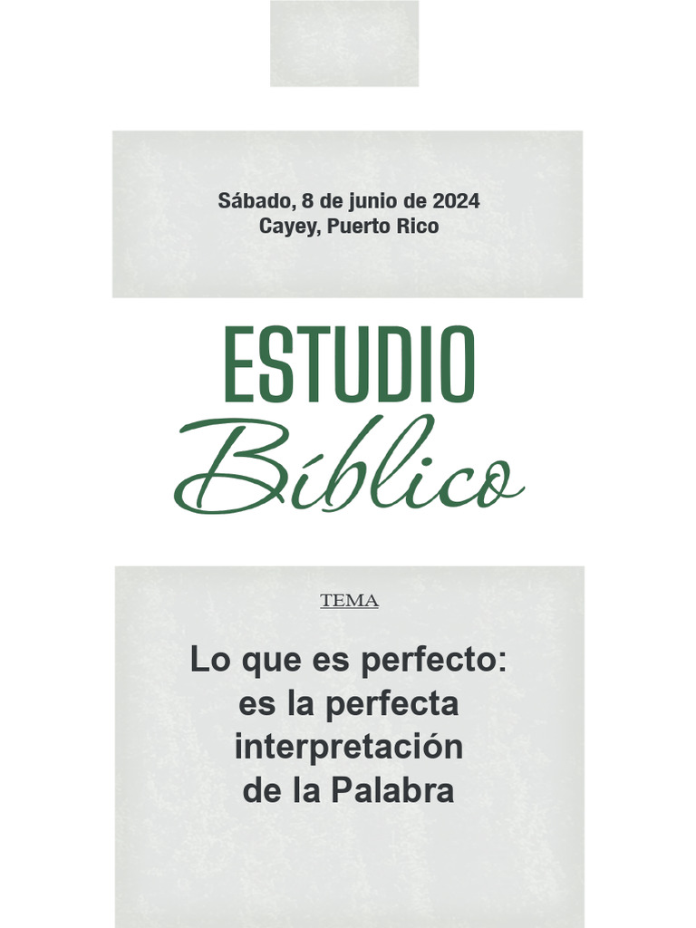 2024-06!08!1-JBP-lo Que Es Perfecto Es La Perfecta Interpretacion-Sencillo | PDF