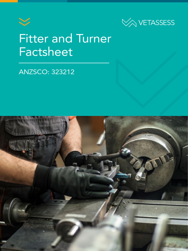 Fitter and Turner Factsheet Vetassess | PDF