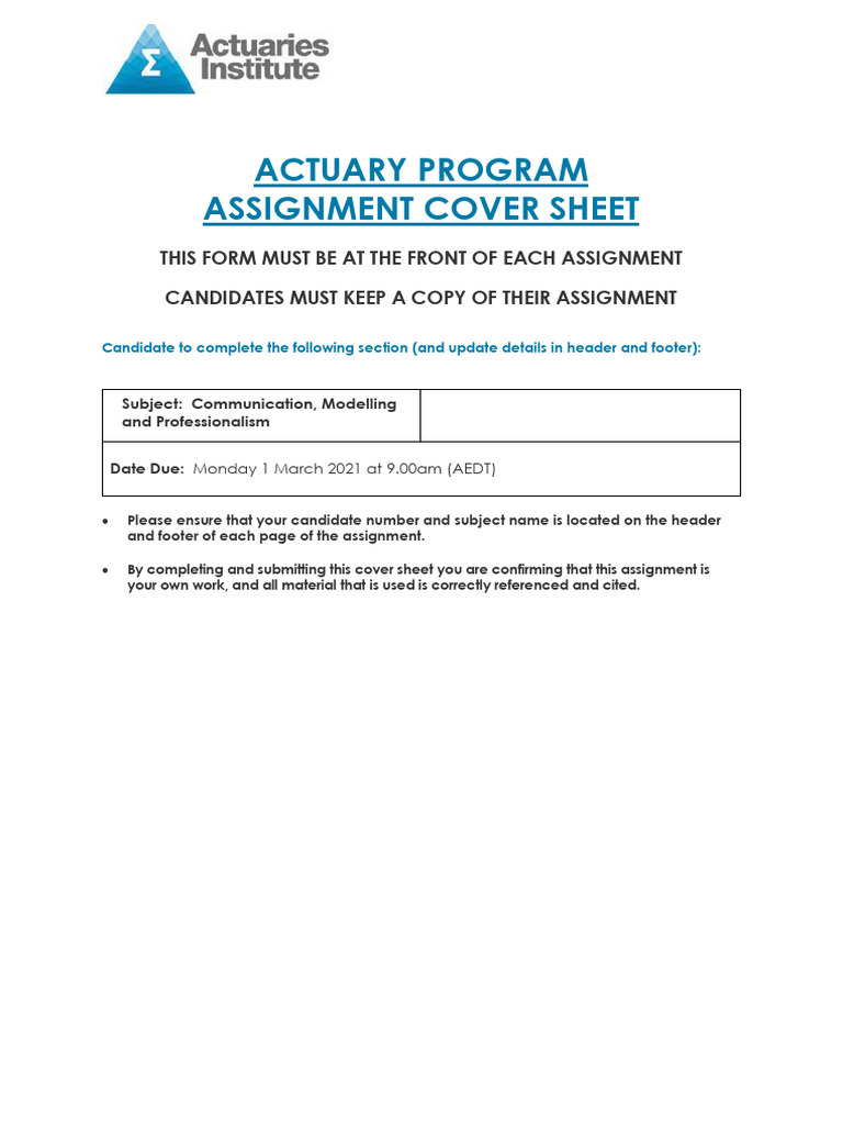 CMP 2021 S1 Sample Assignment | PDF