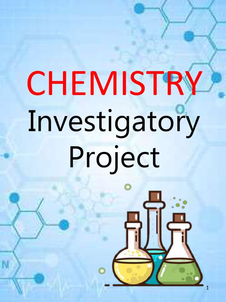 Investigatory Project | PDF