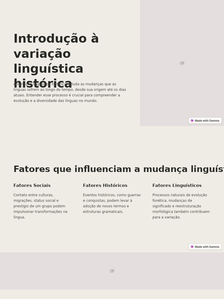 Introducao A Variacao Linguistica Historica | PDF