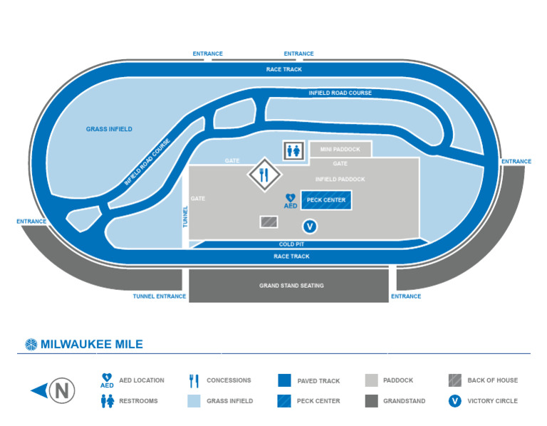 Milwaukee Mile Speedway Map Final Website | PDF