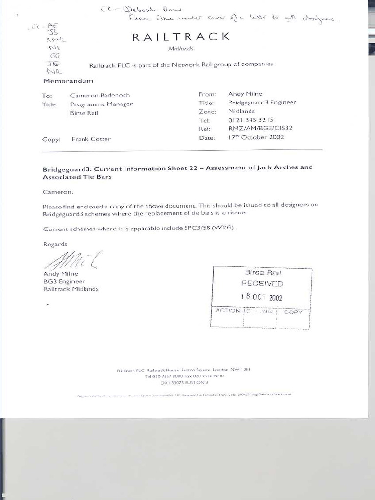 Assessment of Jack Arches & Tie Bars Information Sheet 22 | PDF