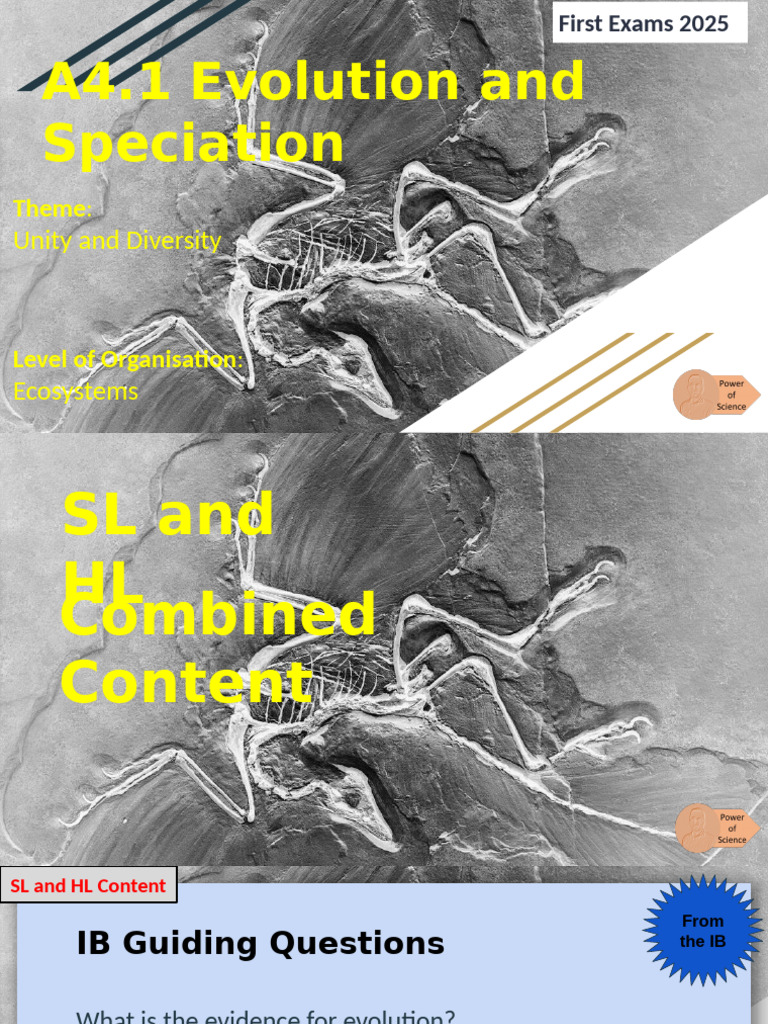 Evolution and Speciation | PDF