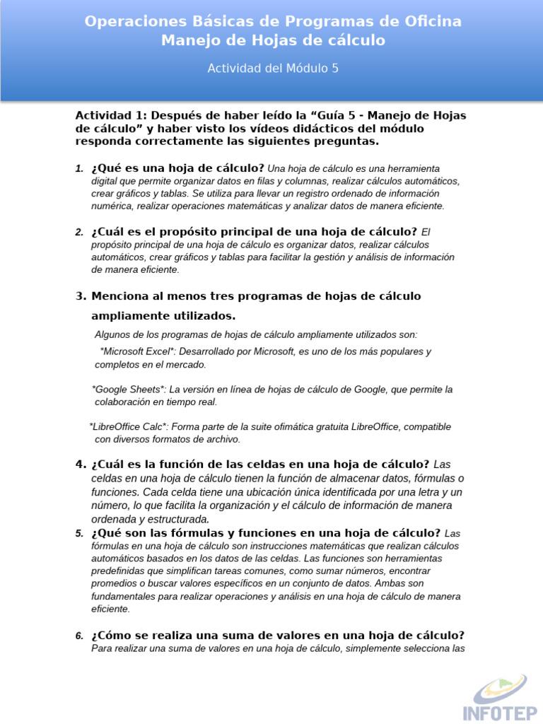 Actividad - Modulo 5 Ramon Domingo | PDF