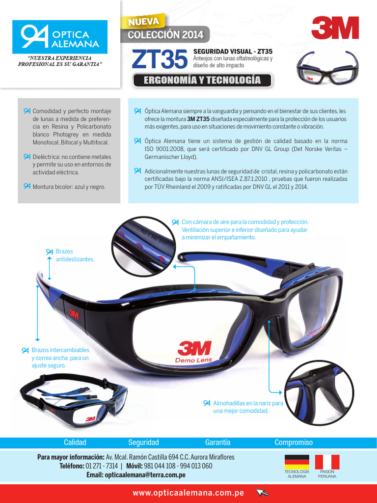 Ficha Tecnica 3M ZT35 | PDF