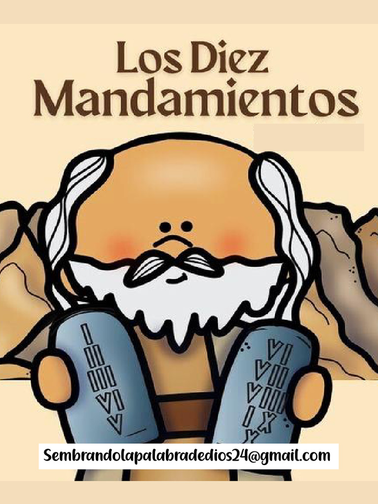 LOS 10 MANDAMIENTOS TABLAS | PDF