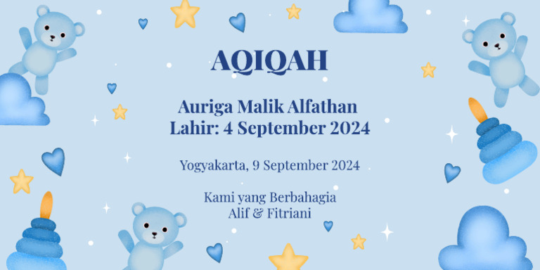 Banner Aqiqah | PDF