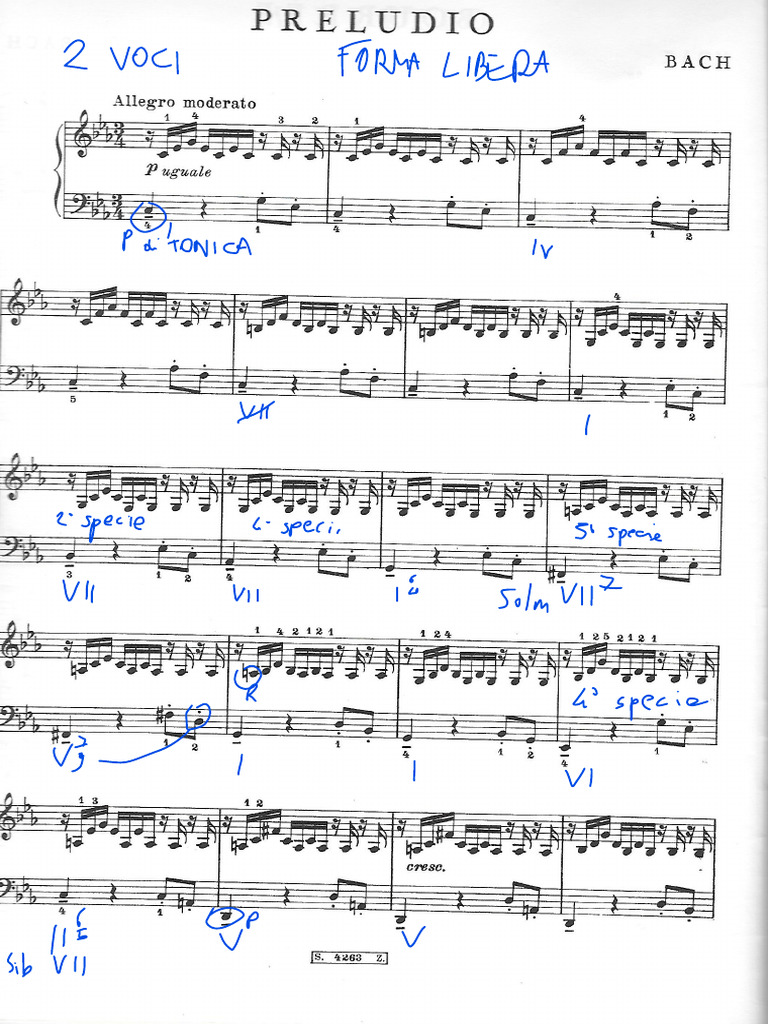 Bach Preludio in Do Minore | PDF