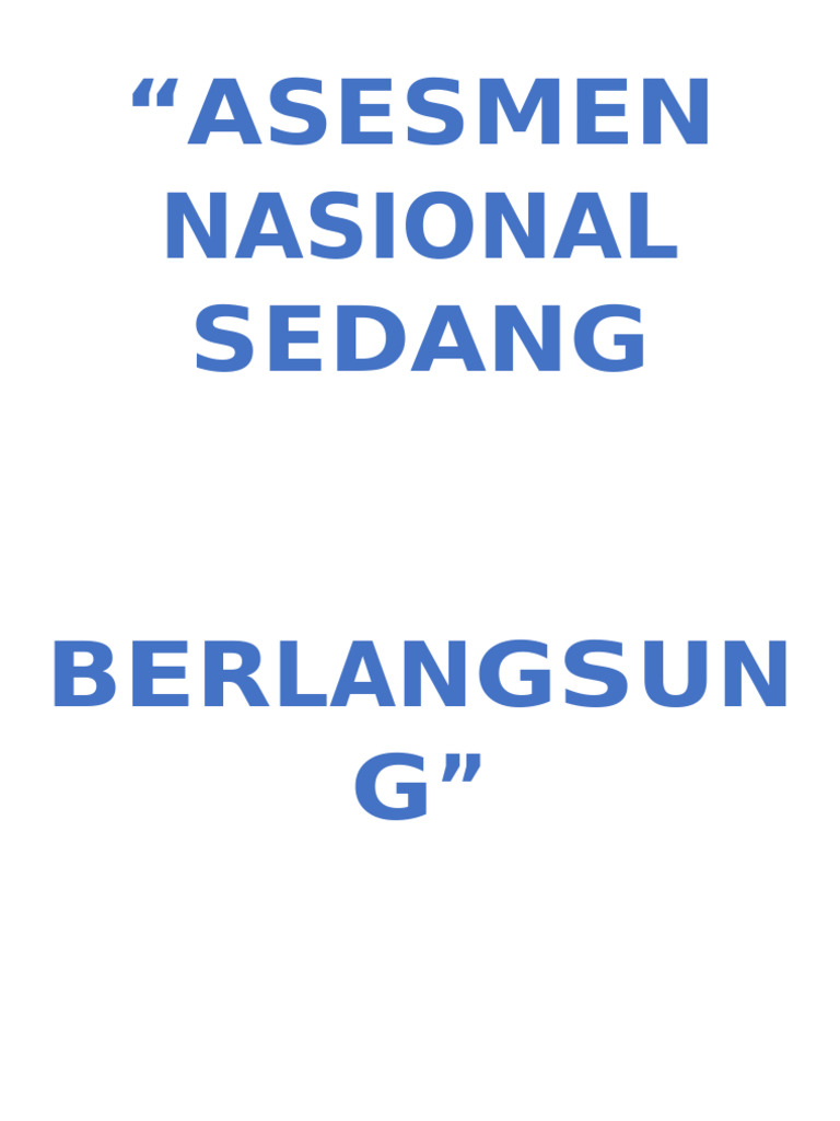Nama Ruangan Anbk | PDF