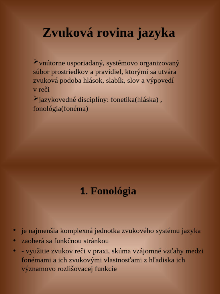 SJL Maturita | PDF