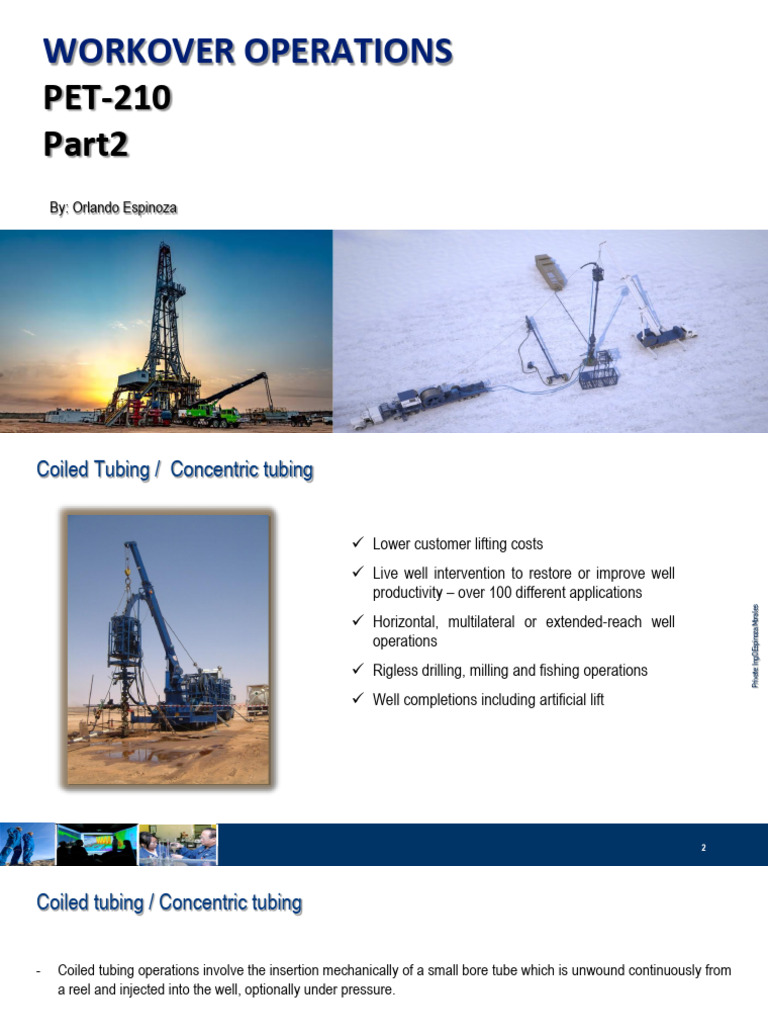 1-Introduction To Workover Operations-Part2 | PDF