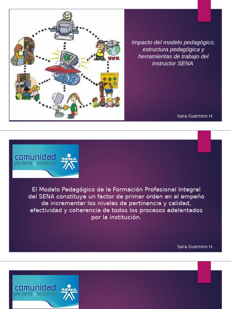 Presentación Impacto Modelo Pedagógico | PDF