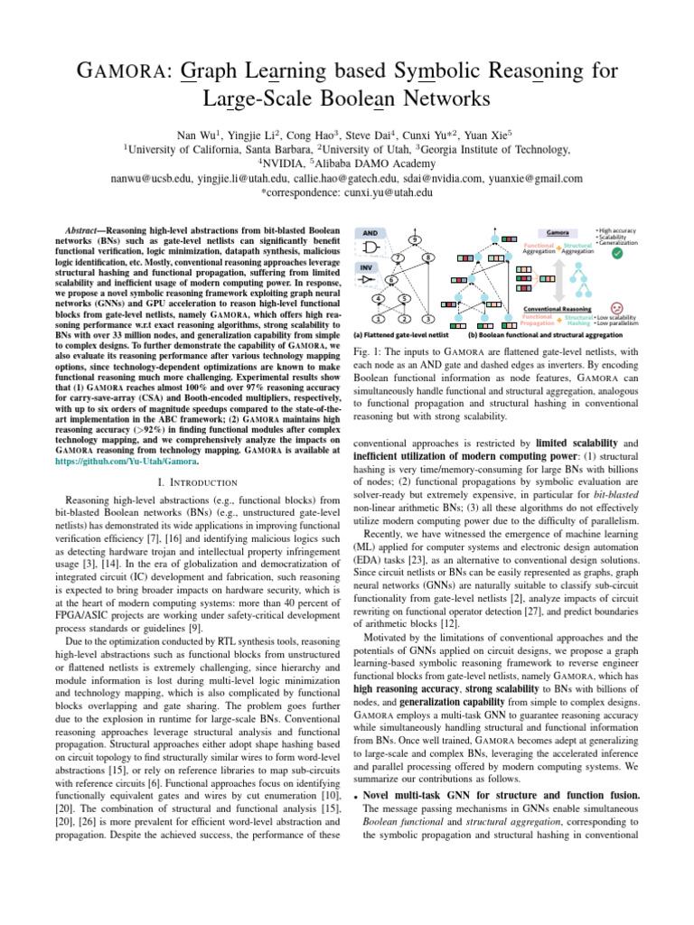 G: Graph Learning Based Symbolic Reasoning For Large-Scale Boolean ...