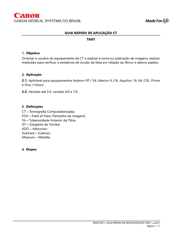 Gract021 - Tagt (Protocolo Lyon) Canon | PDF