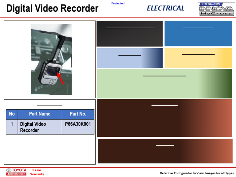 HyCross Toyota DVR Information Guide | PDF