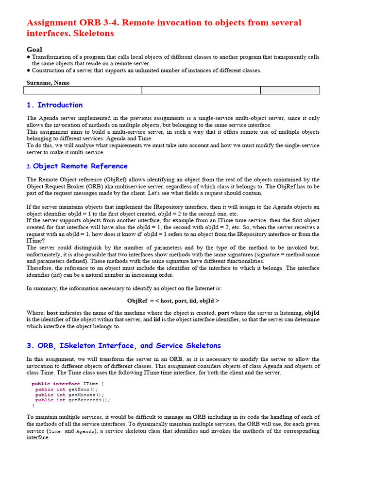 2021 ORB 3-4 NClassesNObjectsMultithread English-Solution | PDF