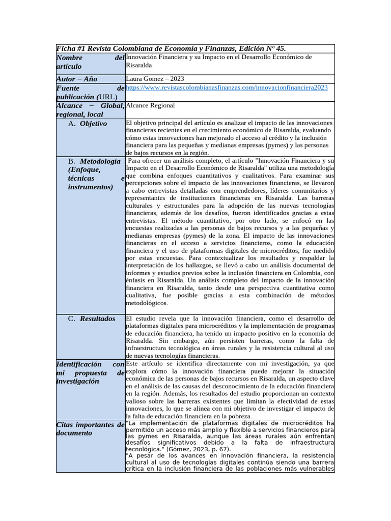 Ficha Rae Jose y Garcia | PDF