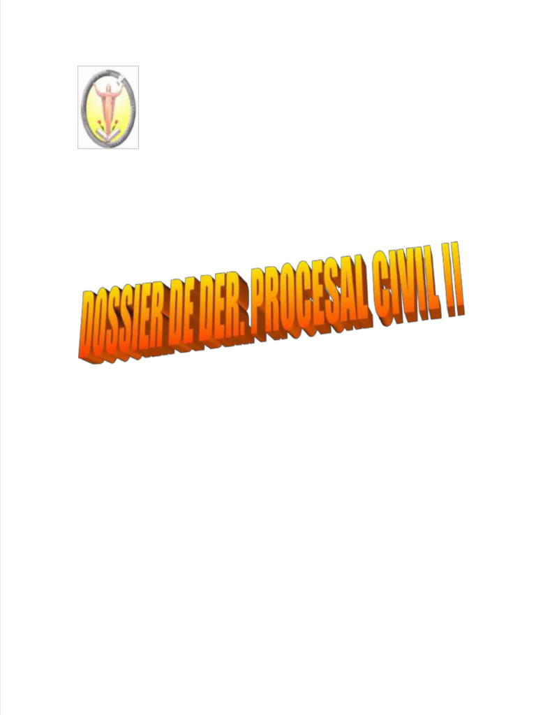 Dossier Procesal Civil II | PDF