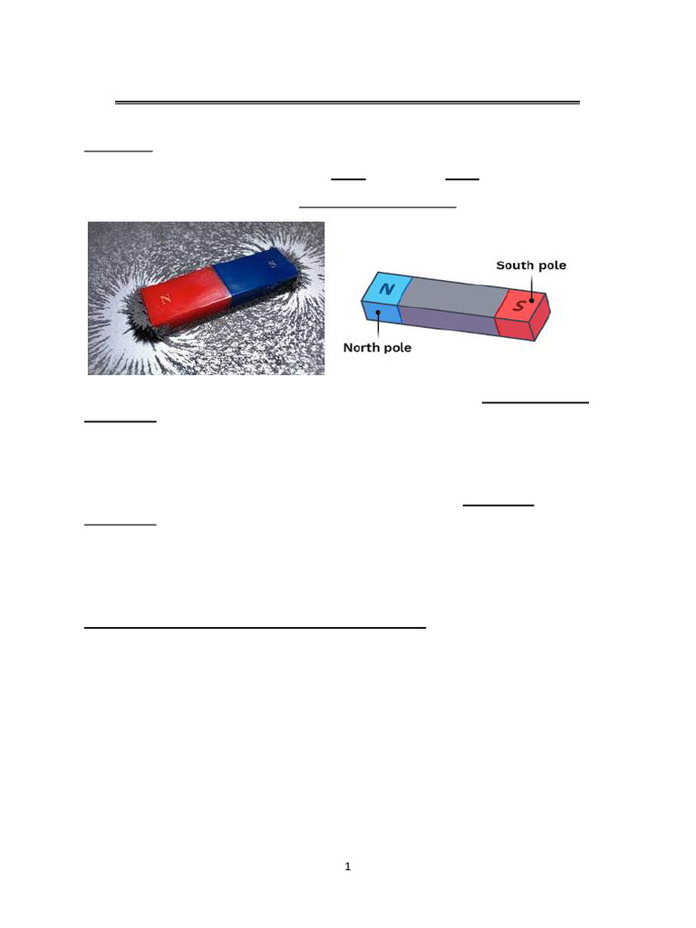 Simple Magnetism and Magnetic Fields | PDF