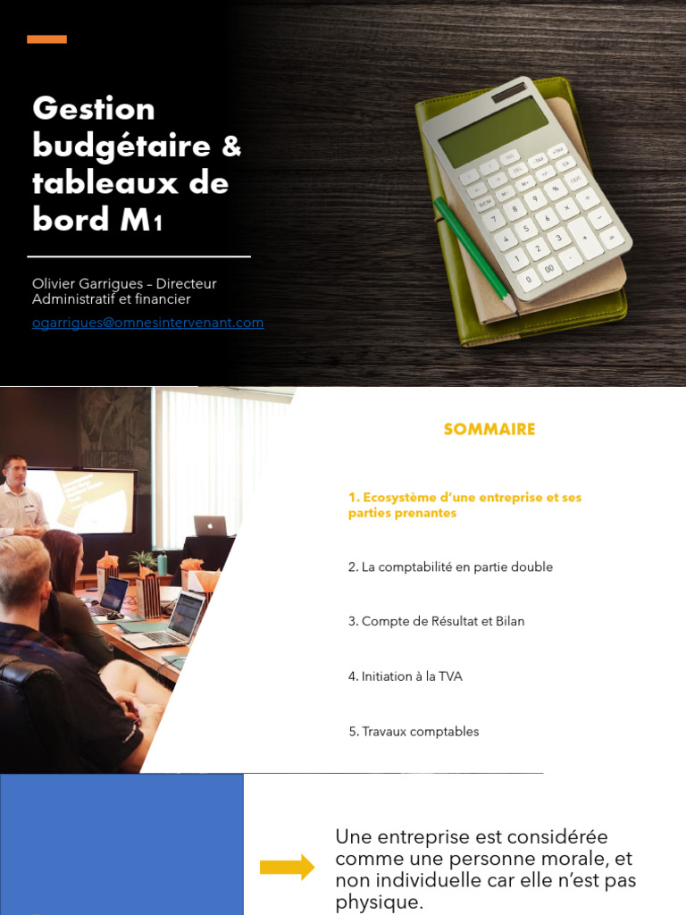 Olivier Garrigues - Module Gestion Budgétaire Tableau de Bord Inseec ...