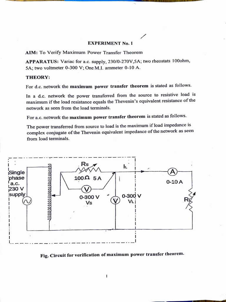 Ee Lab Manual-1 | PDF