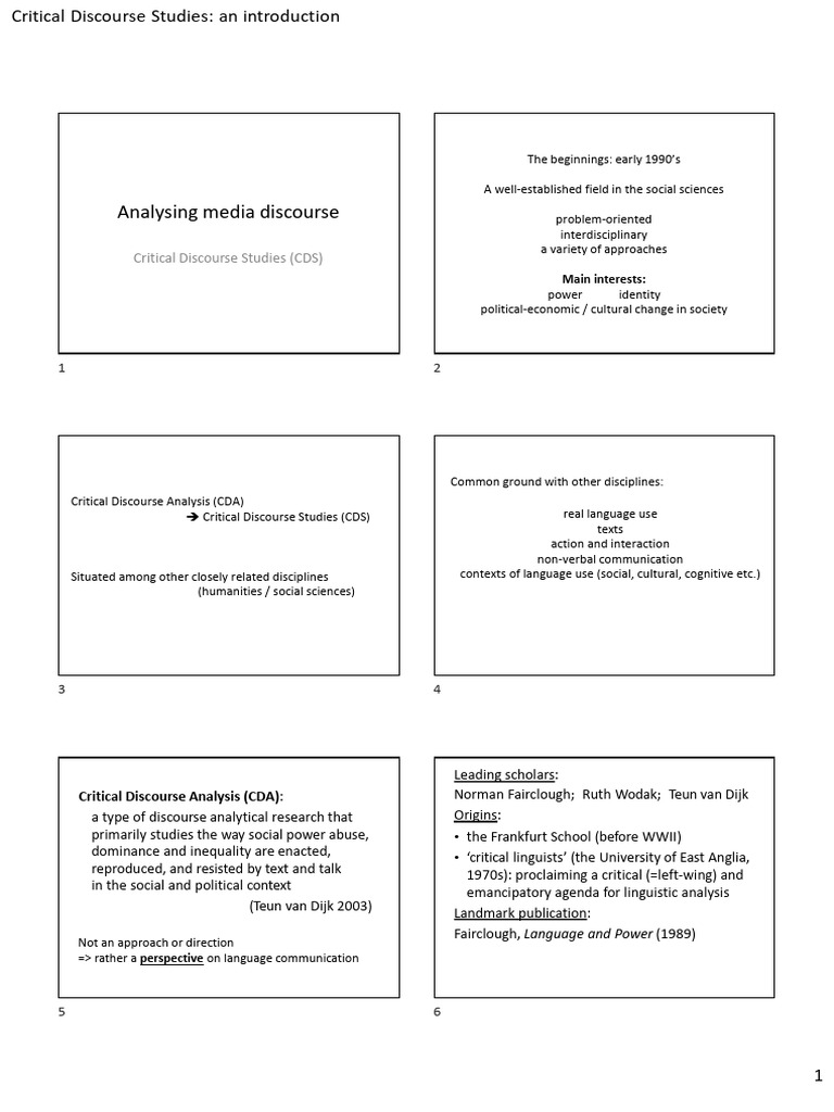 Week 4 CDA Class Presentation | PDF