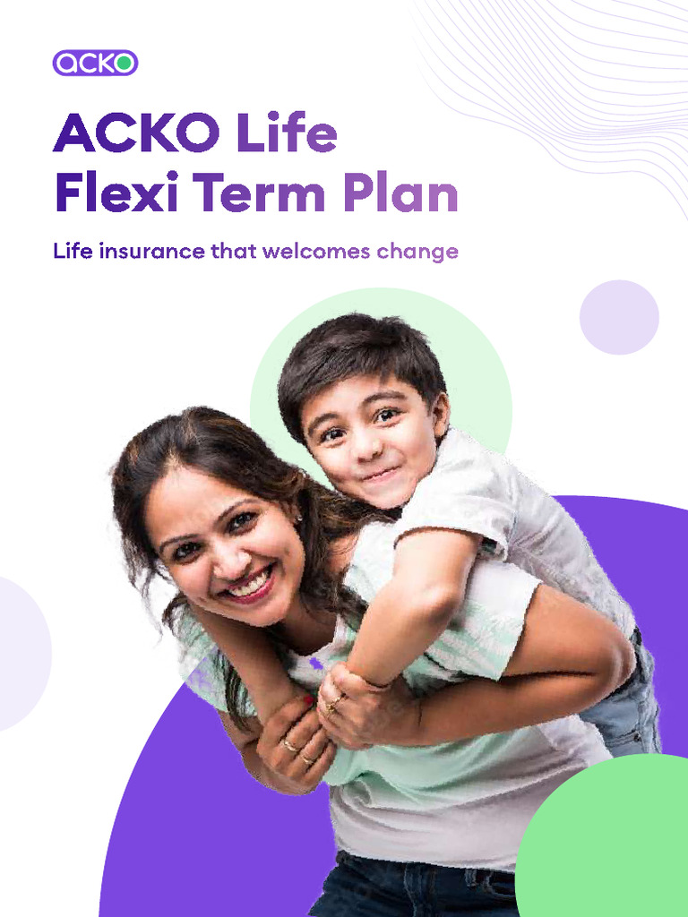 ACKO Life Flexi Term Plan | PDF
