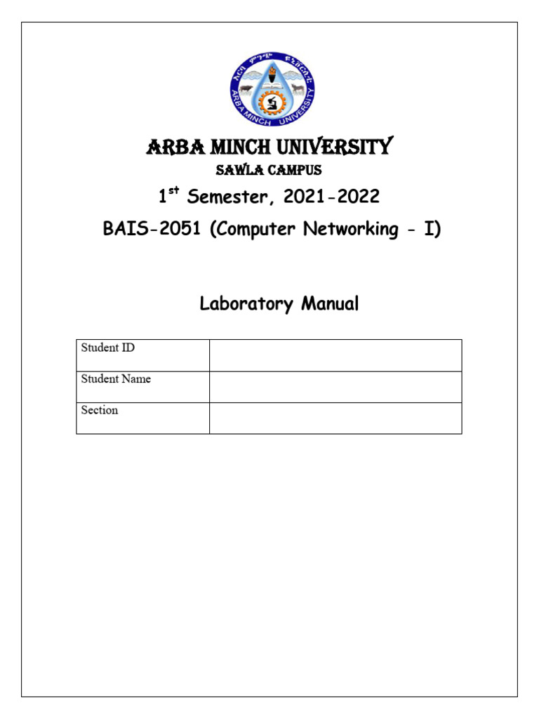 Laboratory Networking BAIS | PDF