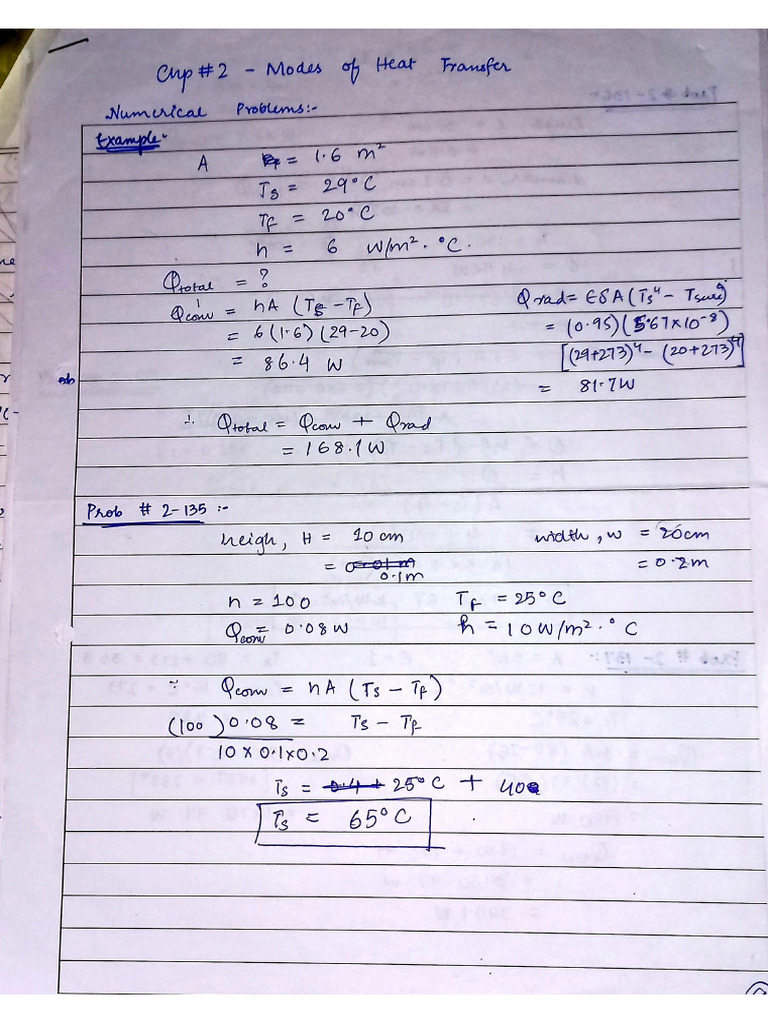 Sir Aqeel Practice Numericals | PDF