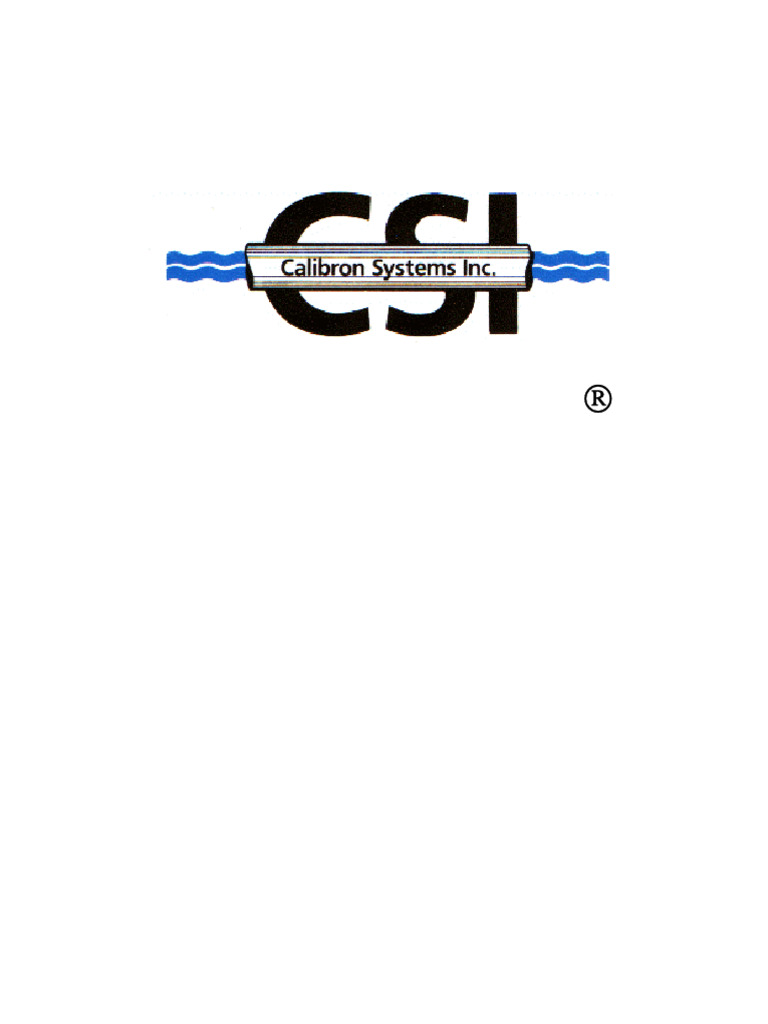 Manual de Servicio Calibron | PDF