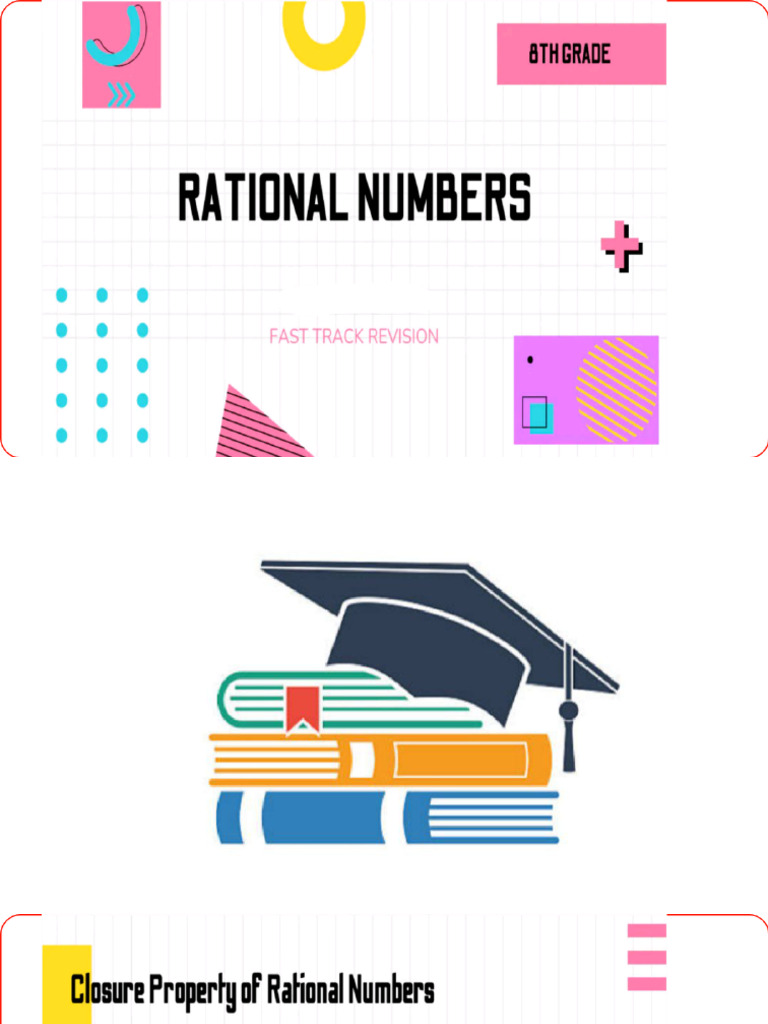 Rational no.s class 8 maths | PDF