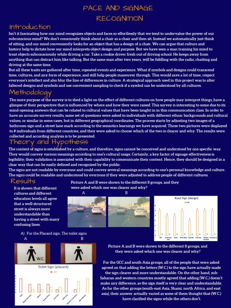 Pace and Signage Recognition | PDF