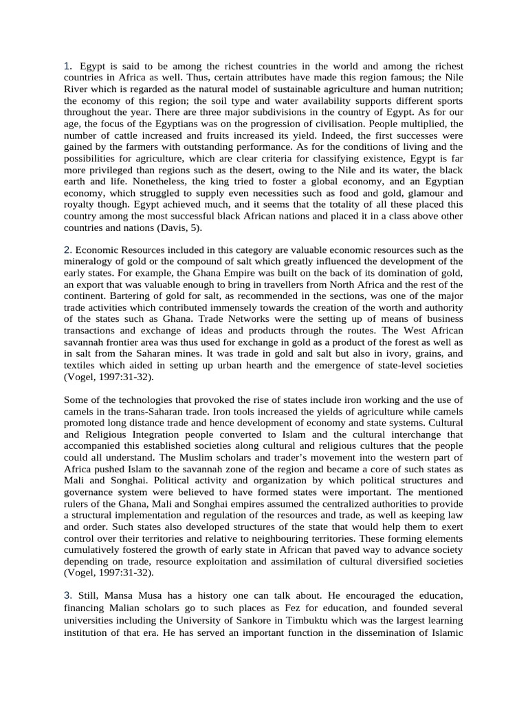History 120 Assignment Week 4 | PDF