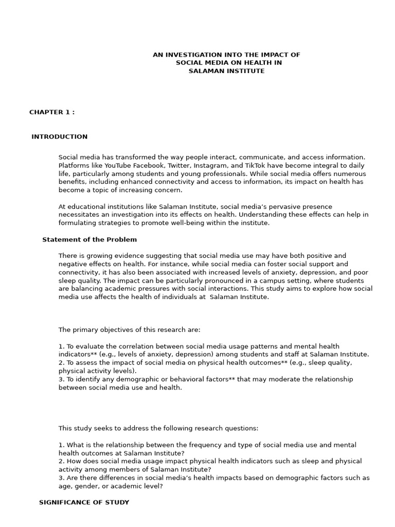 Practical Research 2 | PDF | Social Media | Career & Growth