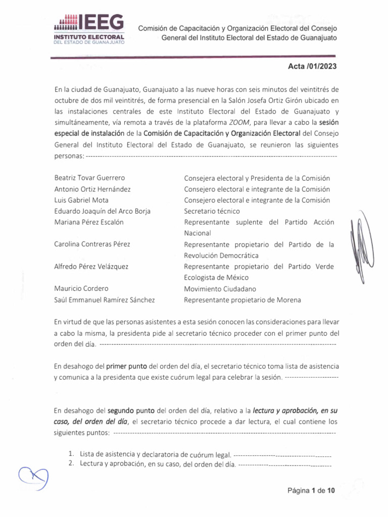 Esp Ccoe Acta 01 | PDF