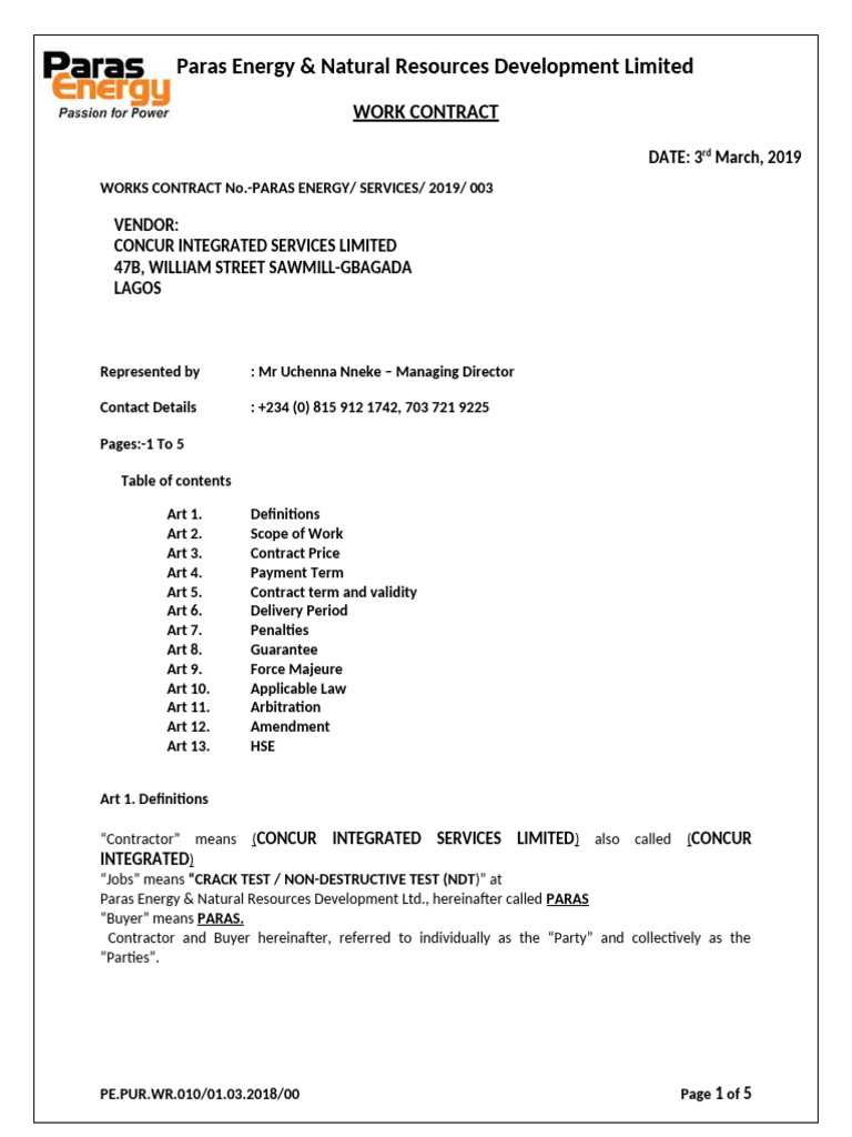 WC 3 - Concur Integrated | PDF